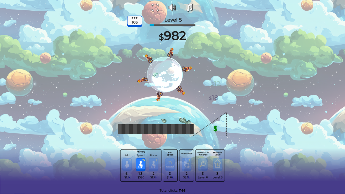 Miner Tap - HTML5 Idle game by trezegames | CodeCanyon